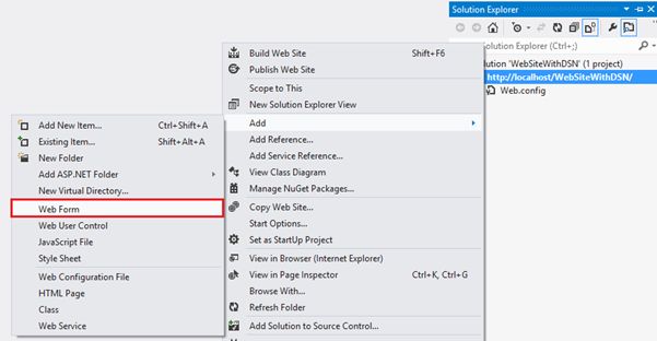 ODBC DSN Using in ASP.Net